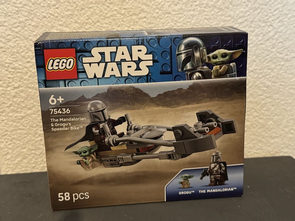 Lego Star Wars 75436 The Mandalorian & Grogu s Speeder Bike (Neu und ...