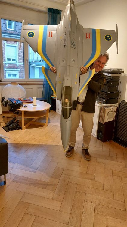 RC Jet Saab Gripen - für den Einbau einer Turbine (Gebraucht) in Basel ...