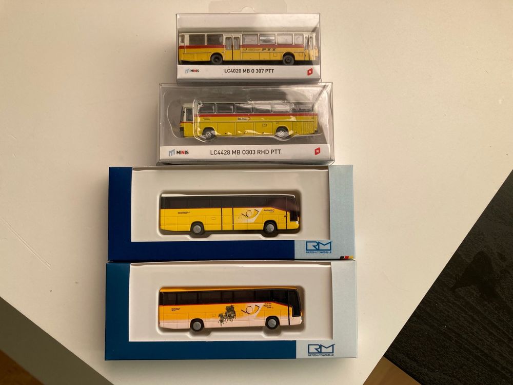Schönes PTT Bus Lot für Spur N (Neu und originalverpackt) in Neerach ...