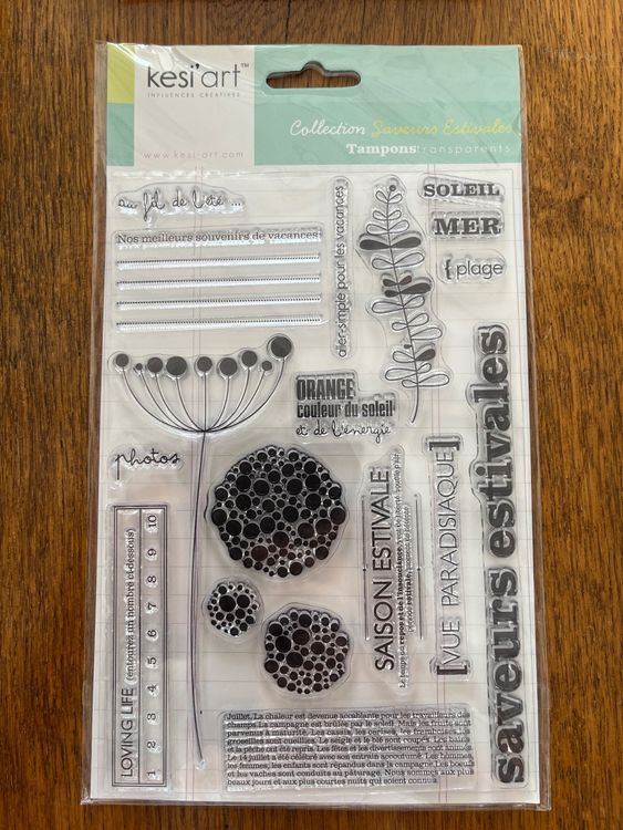 clear stamps tampons été marque Kesi’Art (Neu und originalverpackt) in ...