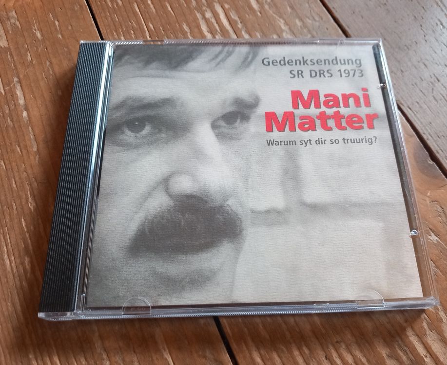 Mani Matter - Warum syt dir so truurig? CD (Gebraucht) in Nänikon für ...