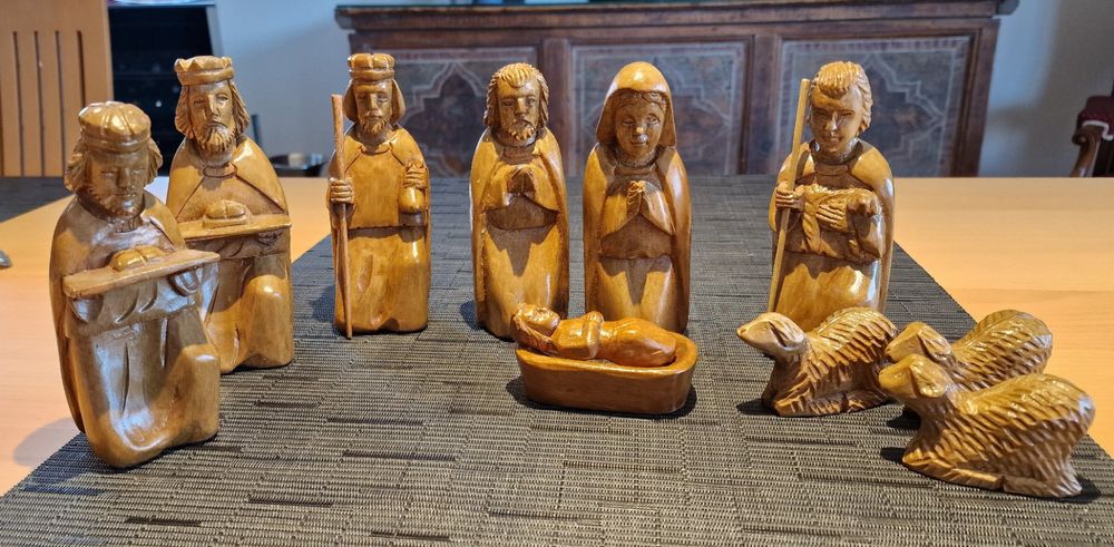 Krippenfiguren handgeschnitzt | Kaufen auf Ricardo