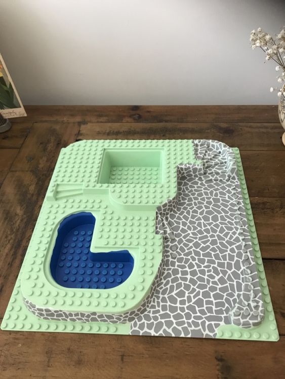 Alte Lego Relief-Platte für Villa mit Pool | Kaufen auf Ricardo