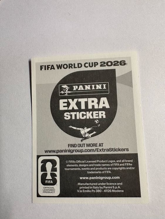 Panini WM 2026 - Extra Sticker - Christiano Ronaldo (Neu (gemäss ...