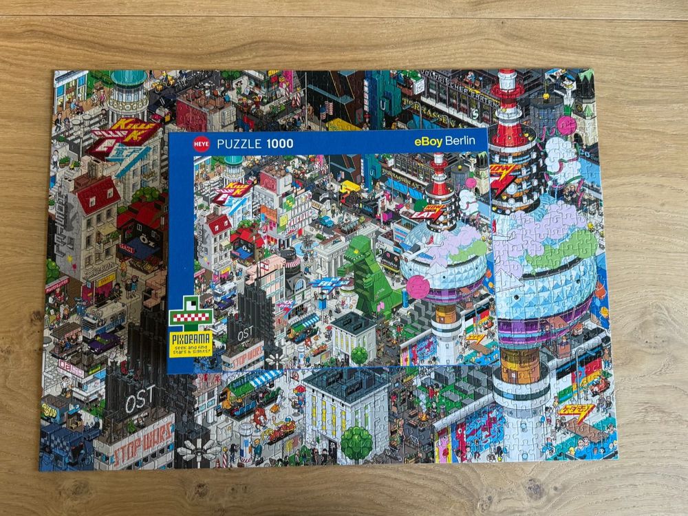 Heye 1000er Puzzle - Pixel Art - eBoy Berlin (Gebraucht) in Kreuzlingen für CHF 10 – mit ...