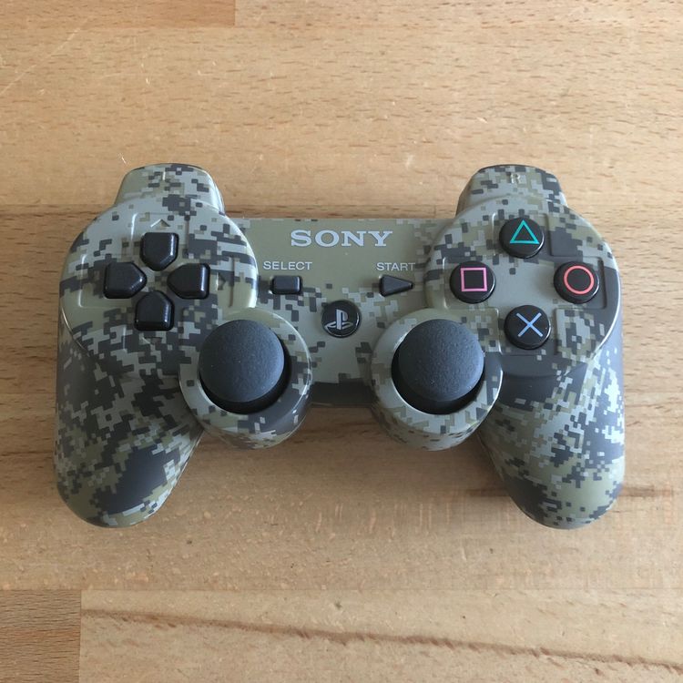 Originaler Sony PS3 Controller Pad Camouflage Edition | Kaufen auf Ricardo