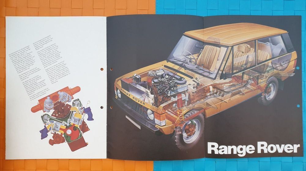 RANGE ROVER S ''CLASSIC'' 1980 - Prospekt / Katalog (Gebraucht) in ...