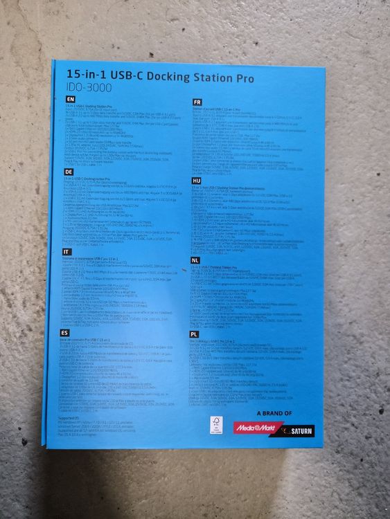 ISY 15-in-1 USB-C Docking Station Pro – neu (Neu und originalverpackt ...