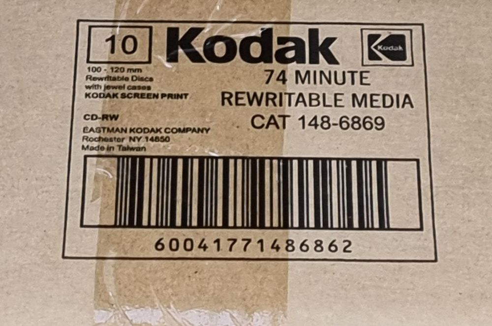 53'000 CD-RW Rohling von Kodak aus Liquidation (Neu und originalverpackt) in Dübendorf für CHF ...