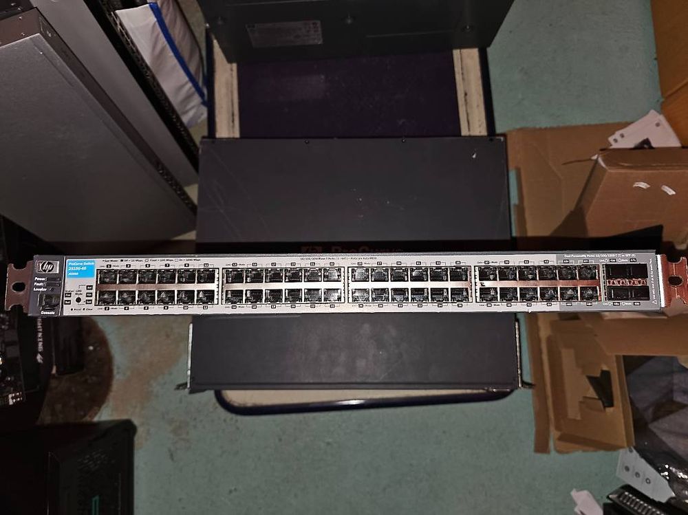 HP ProCurve 2510G-48 48-Port Gigabit Switch (Gebraucht) in Wiesendangen ...