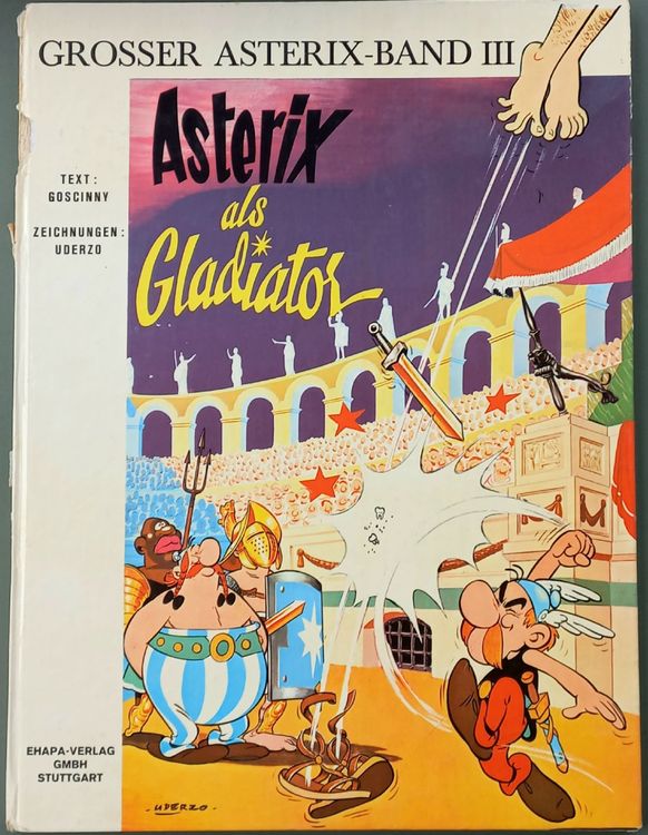 Comic - Asterix III - als Gladiator (Gebraucht) in Niederuzwil für CHF 4 – mit Lieferung auf ...