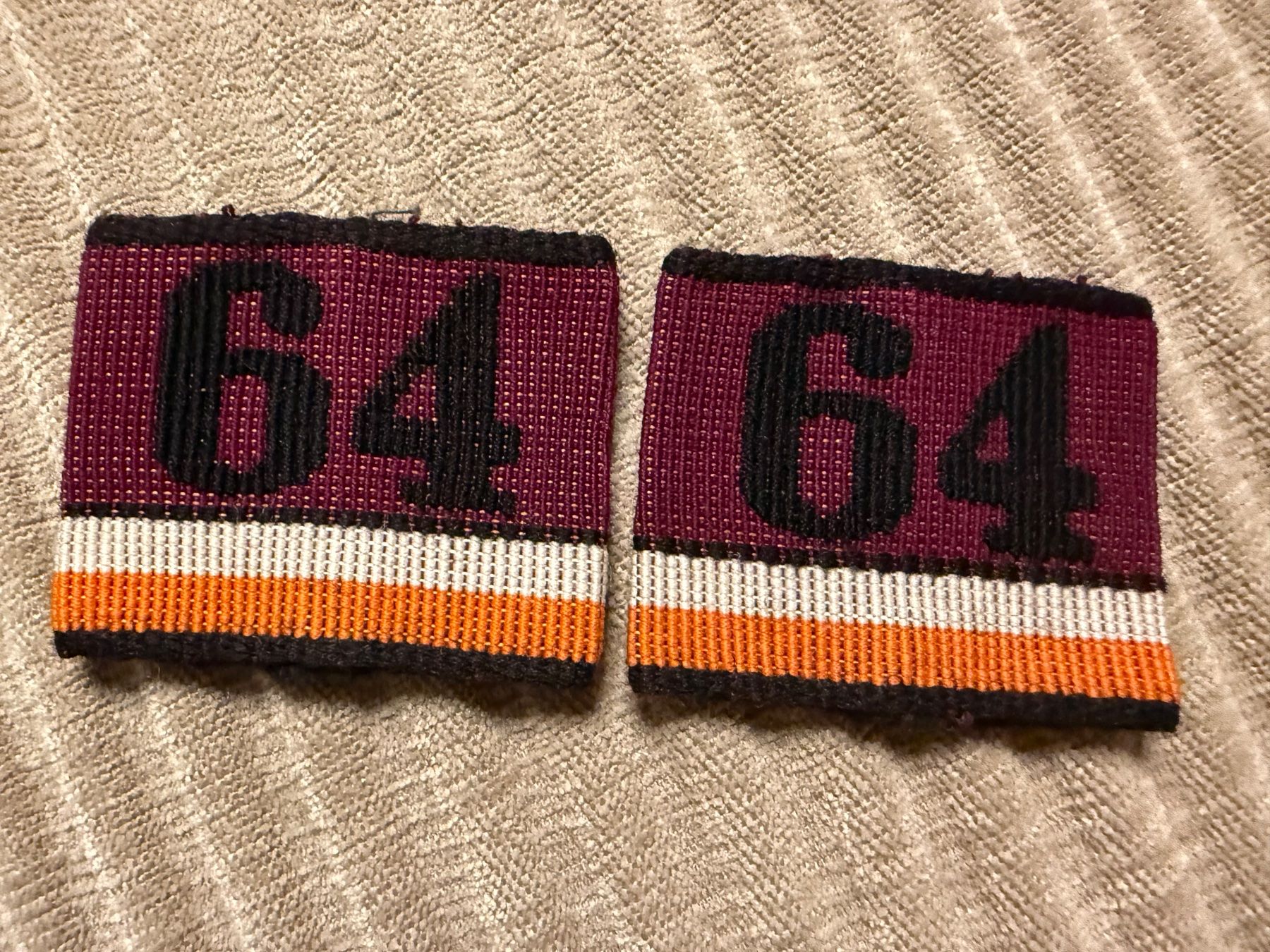 1 Paar Patten Ord. 40 - Transporttruppen - Schweizer Armee (Gebraucht ...