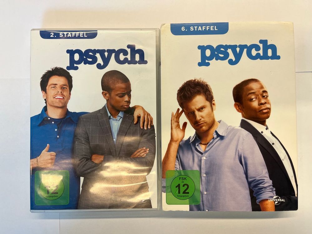 DVD Staffel Psych Staffel 2 und 6 (Gebraucht) in Basel für CHF 1 – mit ...