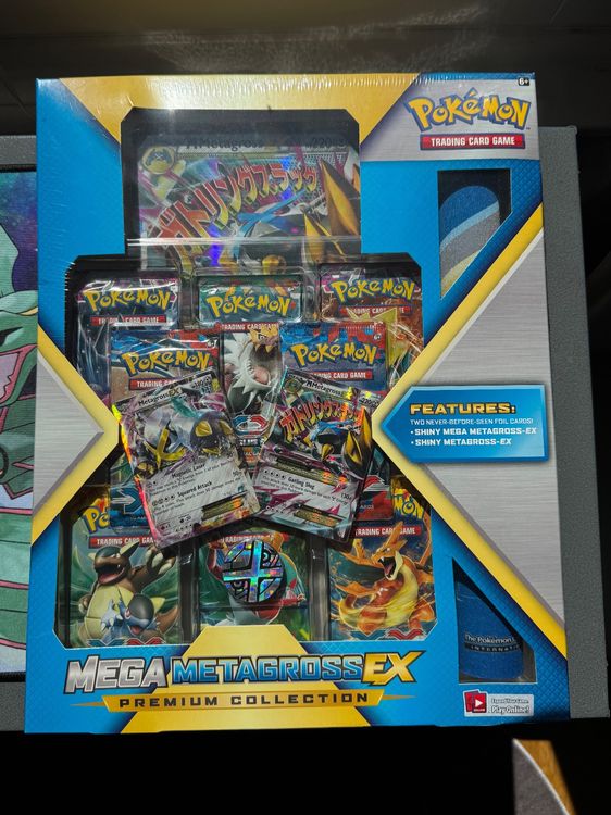 Pokemon Mega Metagross EX Premium Collection Box New ENG (Neu und ...