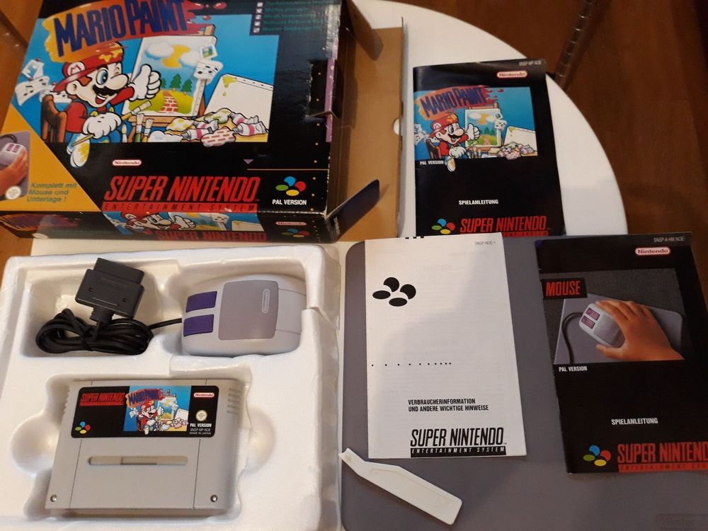 Mario Paint Super Nintendo SNES OVP | Kaufen auf Ricardo
