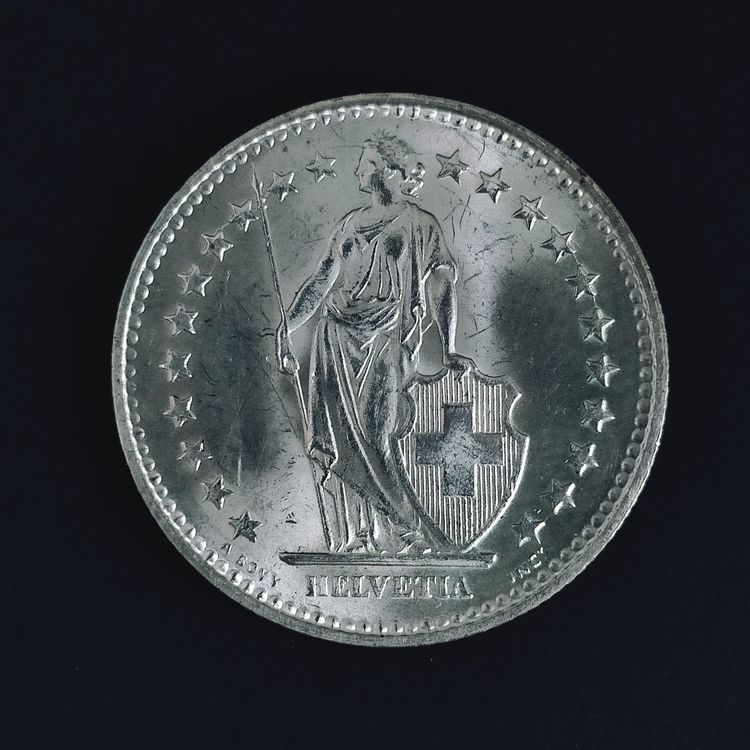 2 Franken Silbermünze 1928 (Gebraucht) in Eggenwil für CHF 17 – mit Lieferung auf Ricardo kaufen