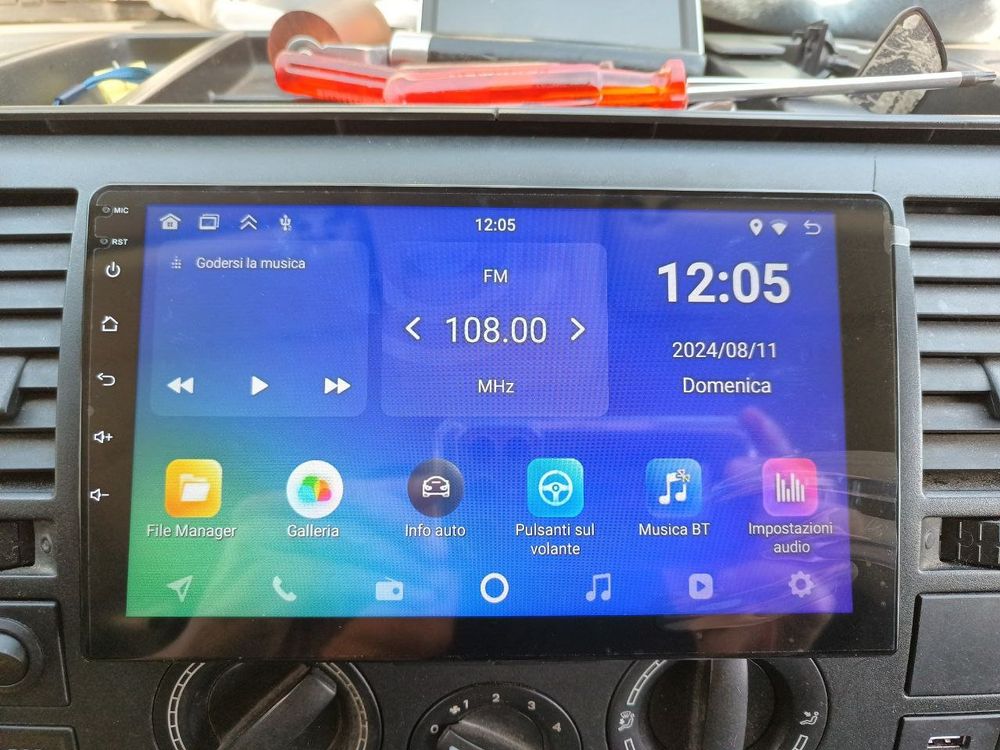 vw T5 Radio universale android 9" qled ,Navi ,Dab+,bluetooth (Neu ...