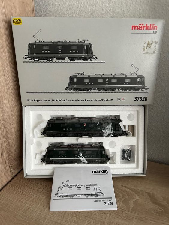 Märklin 37320 E-Lok Re 10/10 SBB H0 Digital in OVP (Gebraucht) in ...