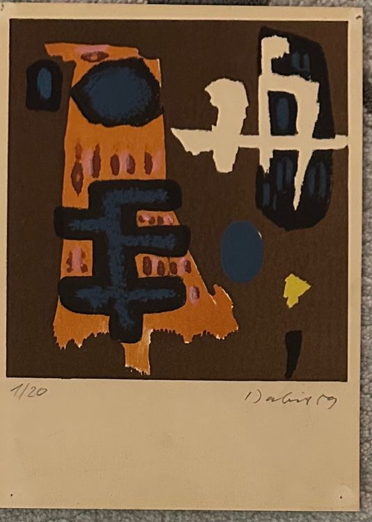 Oskar Dalvit (1911-1975) Holzschnitt Handsig | Kaufen auf Ricardo