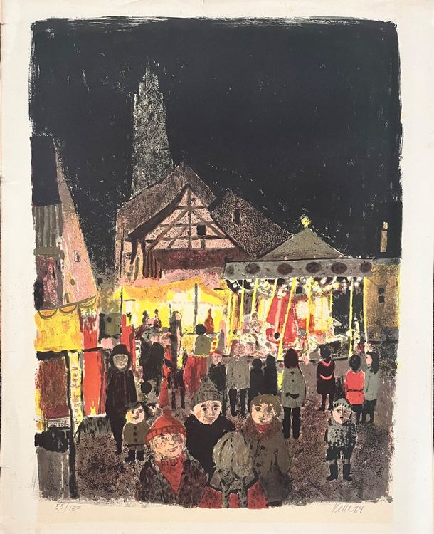 Heinz Keller (1928-2019) Lithographie, Handsigniert (Gebraucht) in Root für CHF 5 – mit ...