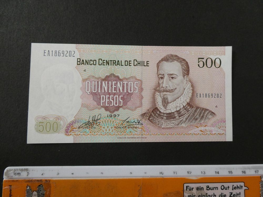 Chile 1997, 500 Pesos (Neu (gemäss Beschreibung)) in Hinterforst für ...