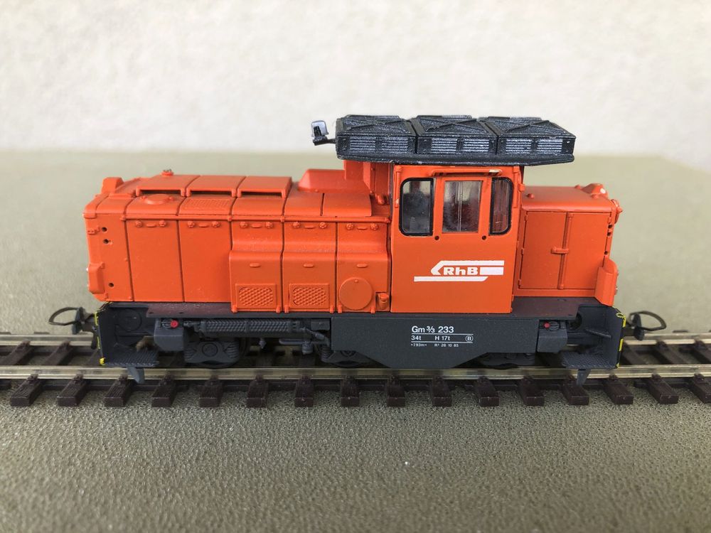 BEMO 1275 113 Gm 3/3 233 RhB Diesellok Metal Collection HOm | Kaufen ...
