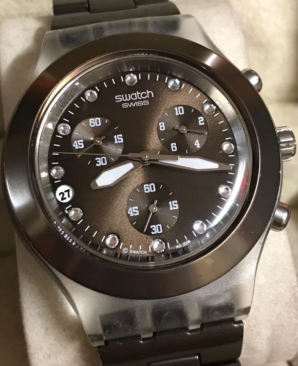 SWATCH IRONY Chronograph 45 mm ( Neue Preise : 195 CHF ) | Kaufen auf ...