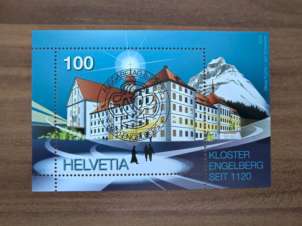 Sonderblock Kloster Engelberg Voll-ET (Gebraucht) in Rickenbach SO für CHF 4.5 – mit Lieferung ...