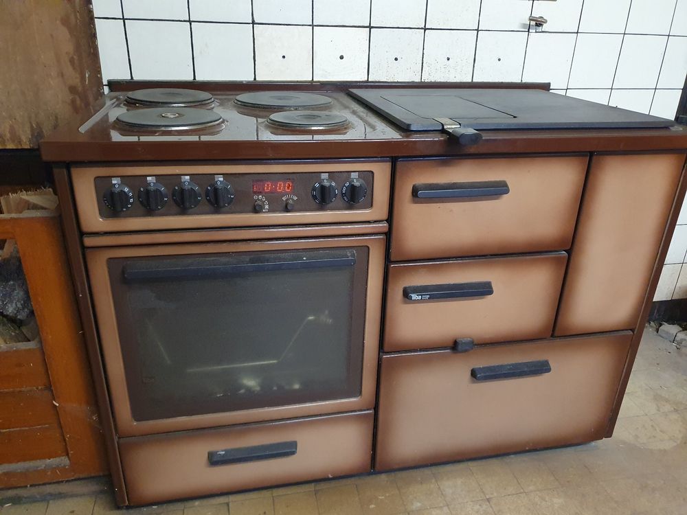 TIBA Kochherd, Holzofen, Elektroherd, Backofen (Gebraucht) in ...