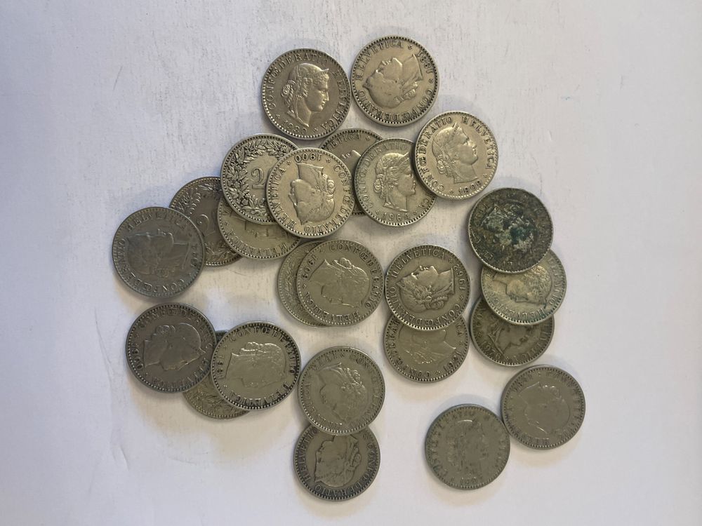 24stk. 20rp. div jahrg. (103) (Gebraucht) in Bonstetten für CHF 6 – mit Lieferung auf Ricardo kaufen