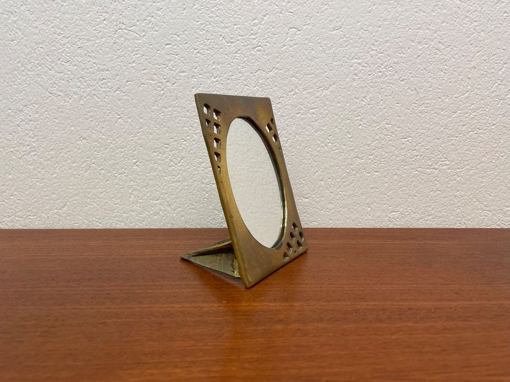 Kleiner vintage Messing Spiegel Brutalismus Tischspiegel 70s (Gebraucht) in Zürich für CHF 35 ...