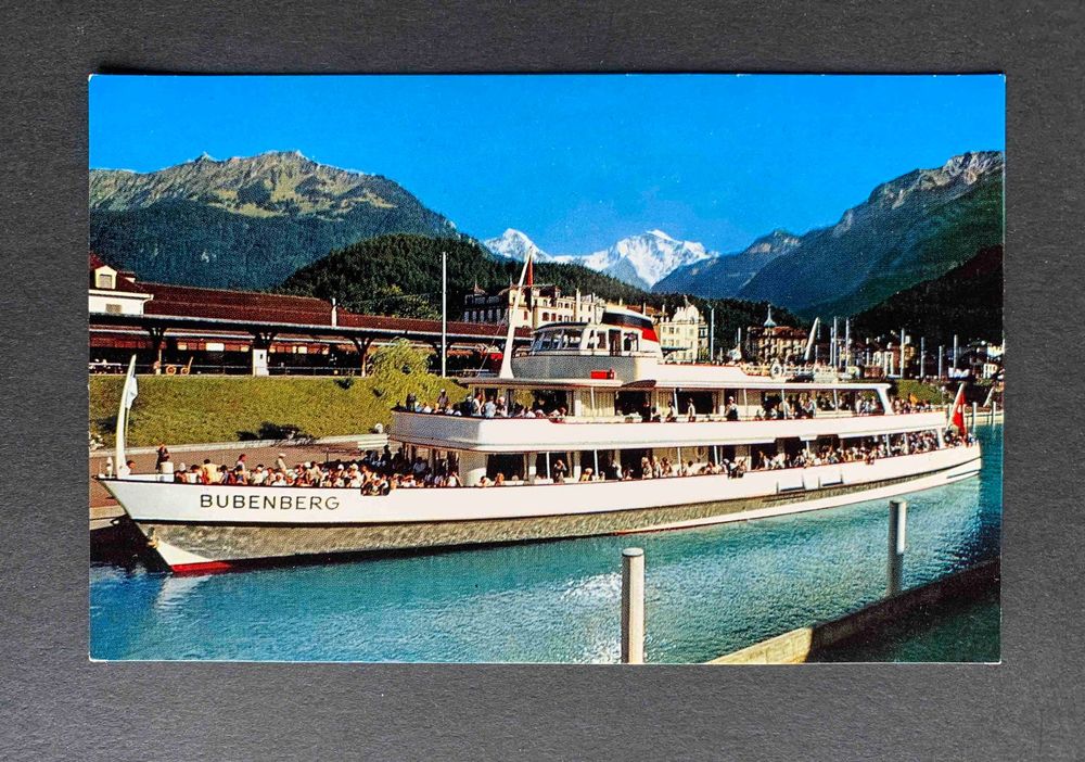 AK Interlaken Schiffstation (Gebraucht) in Goldau für CHF 5 – mit Lieferung auf Ricardo kaufen