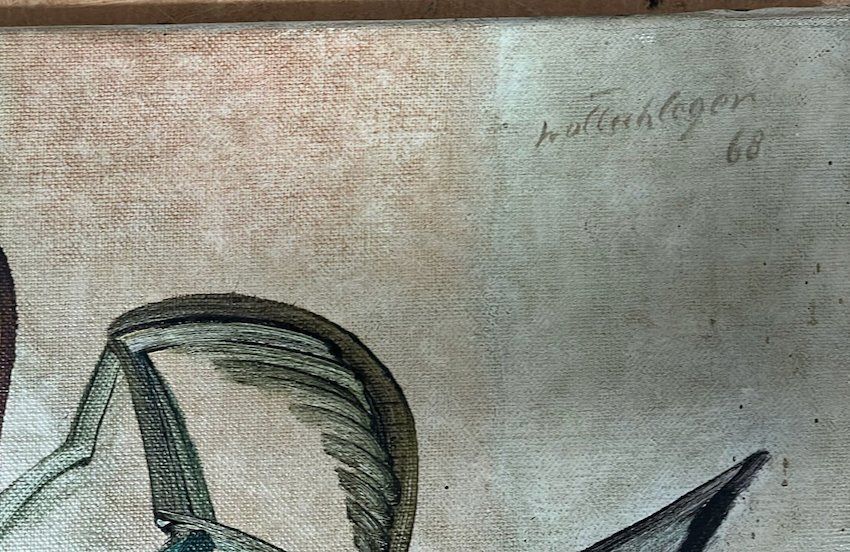 Gemälde signiert Hans Wullschleger (ID 7228) (Gebraucht) in Gelterfingen für CHF 1 – mit ...