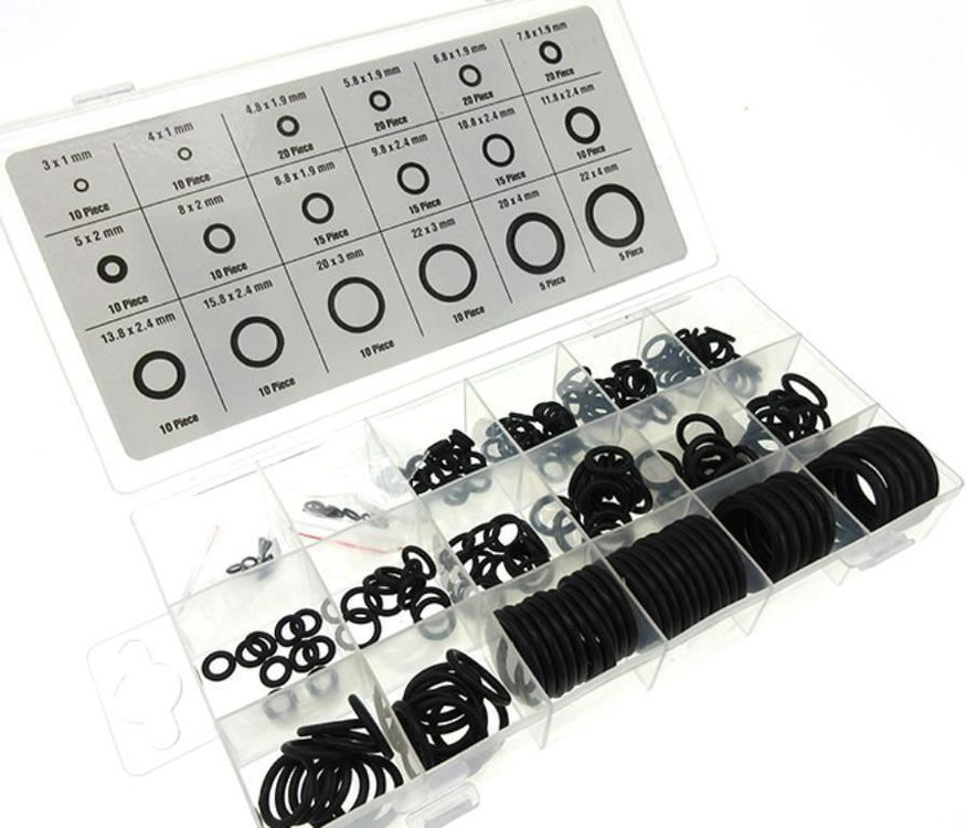 225teil. O-Ringe Dichtungen Set in BOX B/C (Neu und originalverpackt ...