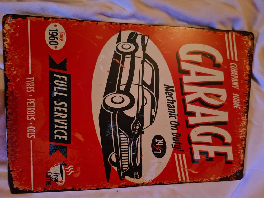 Blechschild | Kaufen auf Ricardo