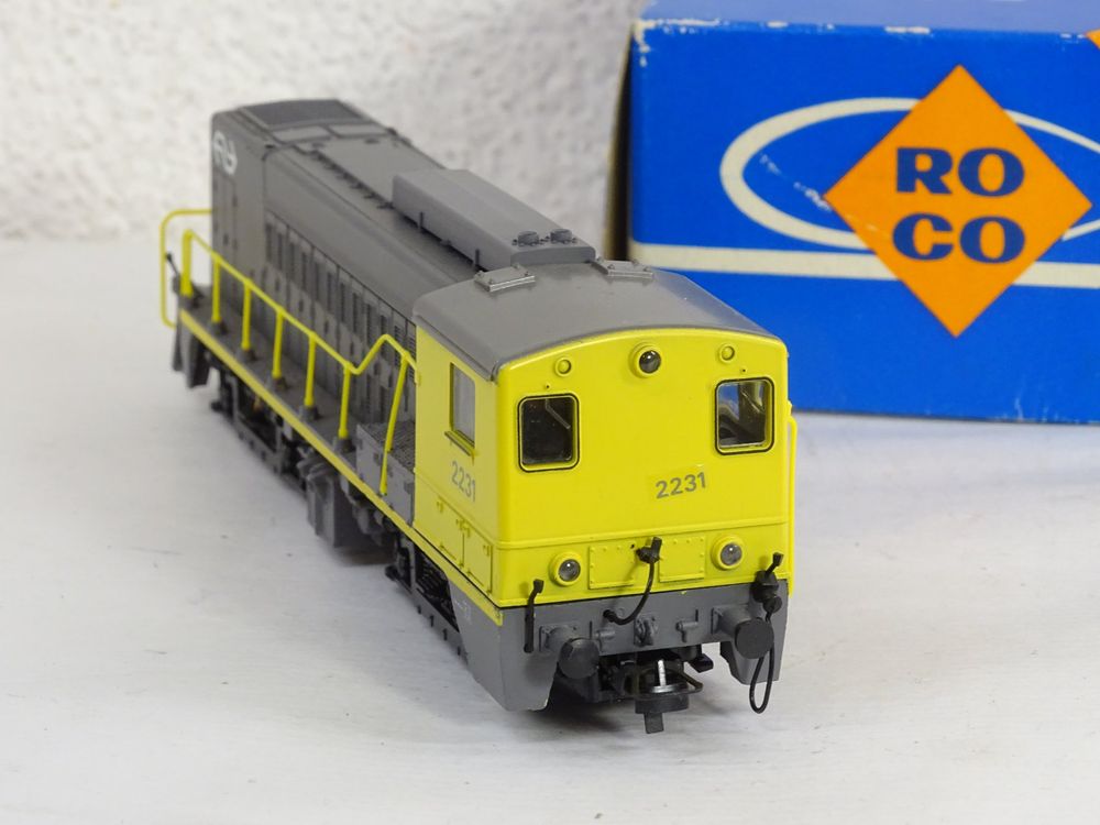 Roco 43461 Diesellok NS 2231, Gelb/Grau, H0, GS/DC,OVP (Gebraucht) in ...