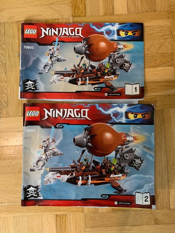 Lego Ninjago Kommando-Zeppelin/ 70603 (Gebraucht) in Adliswil für CHF ...