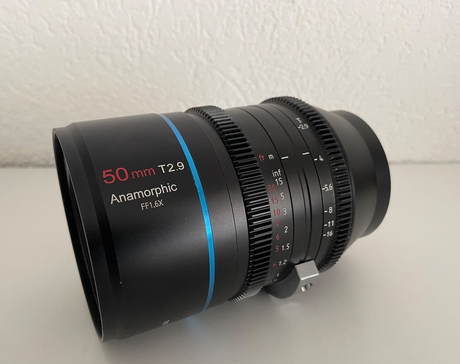 Objectif anamorphique SIRUI Venus 50 mm T2.9 1,6x RF Mount (D'occasion ...
