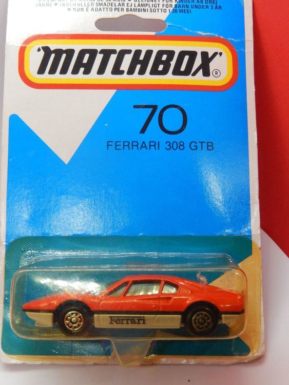 Matchbox Ferrari 308GTB - OVP - alt (Gebraucht) in Reiden für CHF 13 ...