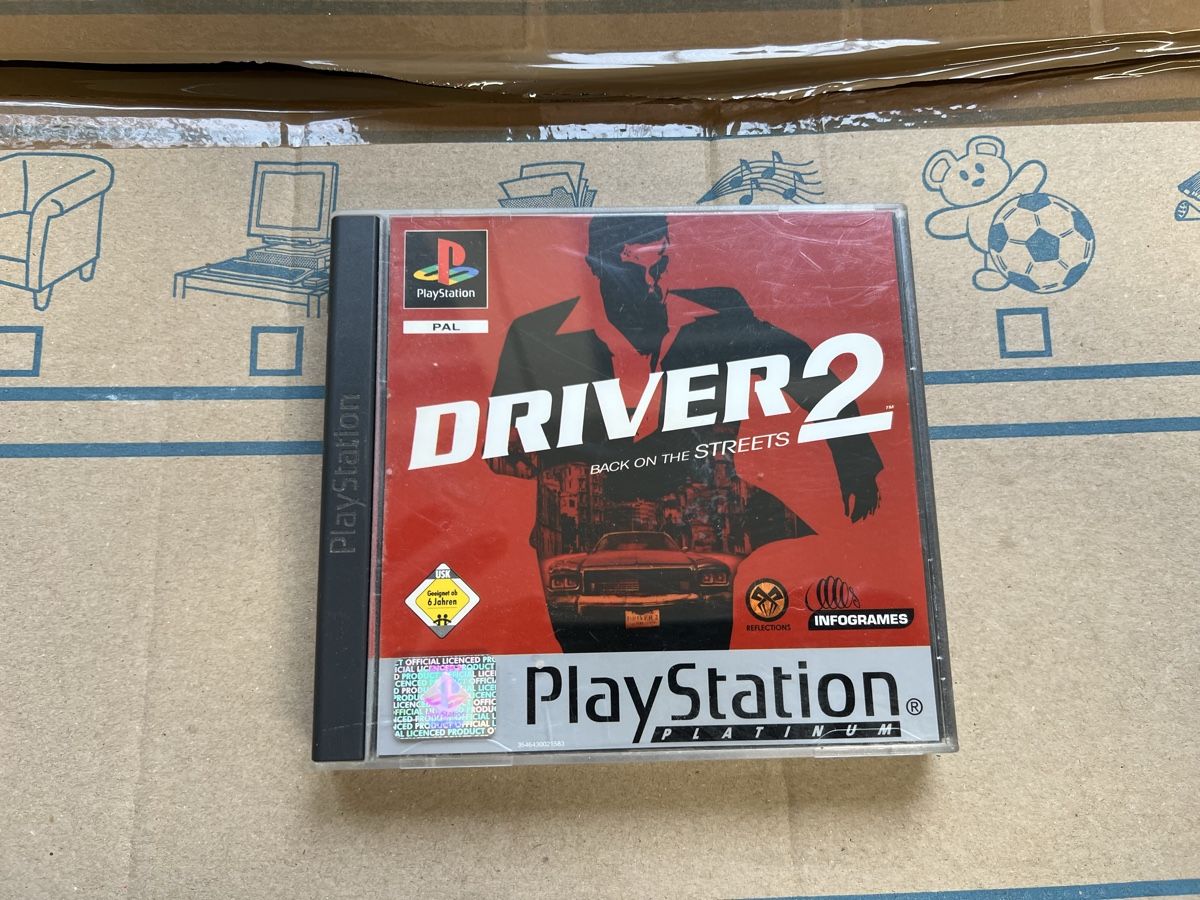Driver 2 - Playstation 1 - PS1 Platinum Kult Klassiker (Gebraucht) in ...