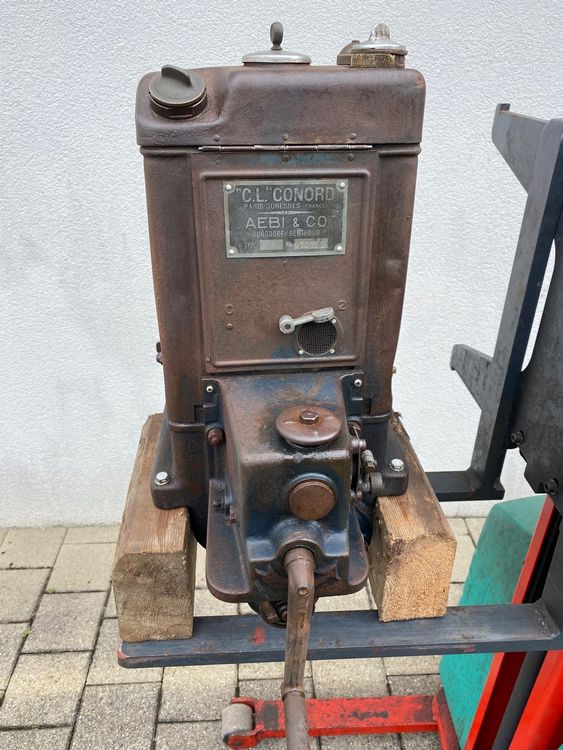 Standmotor- Stationärmotor Conord F0 läuft gut. (Gebraucht) in Zell LU ...