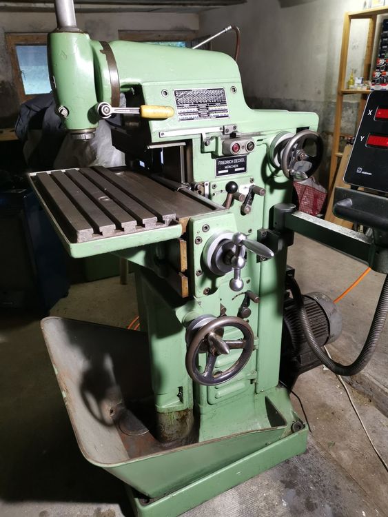 Fräsmaschine, Universal Werkzeugfräsmaschine DECKEL FP1 (Gebraucht) in ...