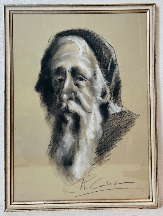 Alte Portrait Pastell Gemälde Unleserlich Signiert (Gebraucht) in Root für CHF 10 – mit ...