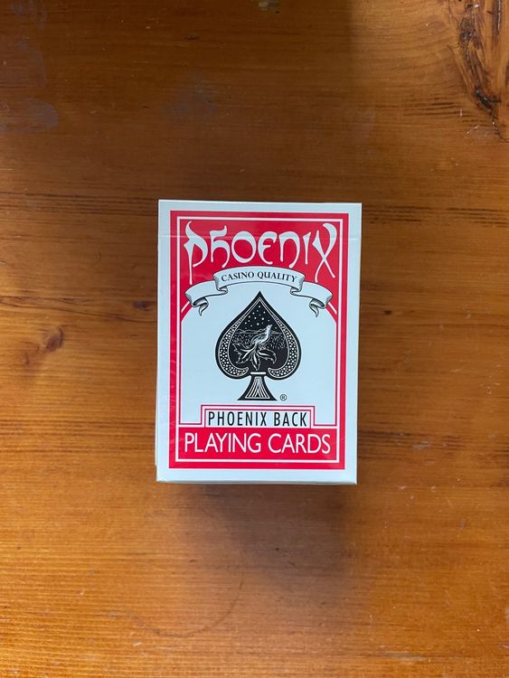 3x Phoenix Playing Cards, Rot (Neu und originalverpackt) in Zollikofen ...