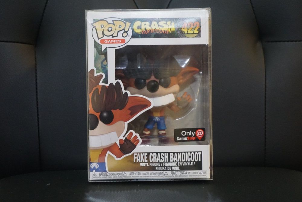 Funko Pop, Crash Bandicoot, Fake Crash Bandicoot #422 (Neu und ...