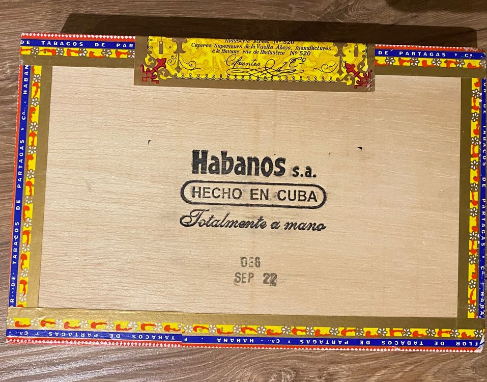 Partagas Mille Fleurs Zigarren Habanos, neu | Kaufen auf Ricardo
