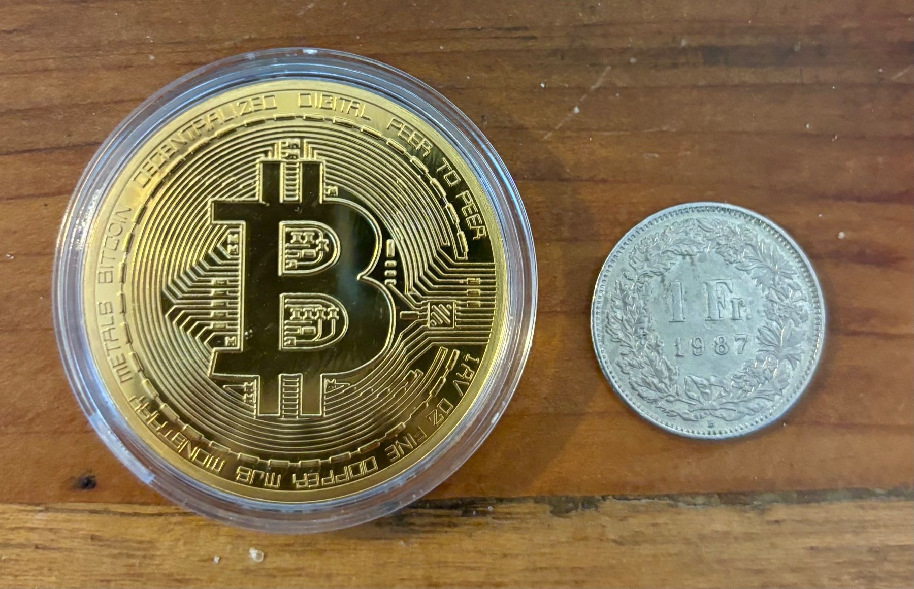 Fake Münze Bitcoin (Neu und originalverpackt) in Bern für CHF 8 – mit ...