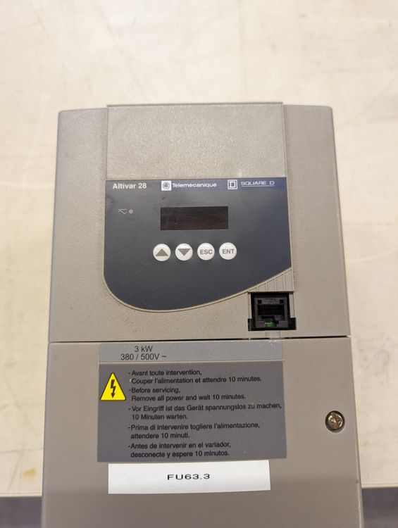 Frequenzumrichter Schneider ATV28HU54N4 3kW FU63.3 (Gebraucht) in Innertkirchen für CHF 95 – nur ...