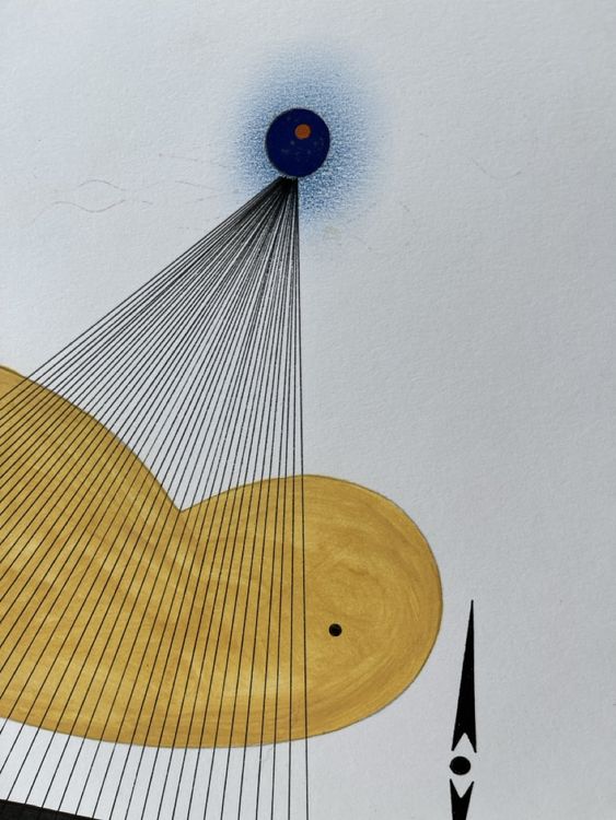 Gouache / Mischtechnik von Walter Grab (Gebraucht) in Gelterfingen für ...