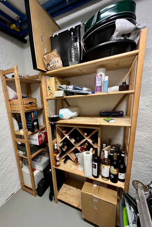 2x Kellerregal (Gebraucht) in Kloten für CHF 10 – nur Abholung auf Ricardo kaufen